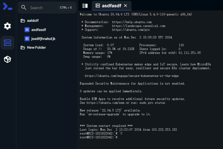 Linux/Windows多服务器管理神器——Nexterm！支持SSH、VNC和RDP，带SFTP功能 使用Docker部署项目