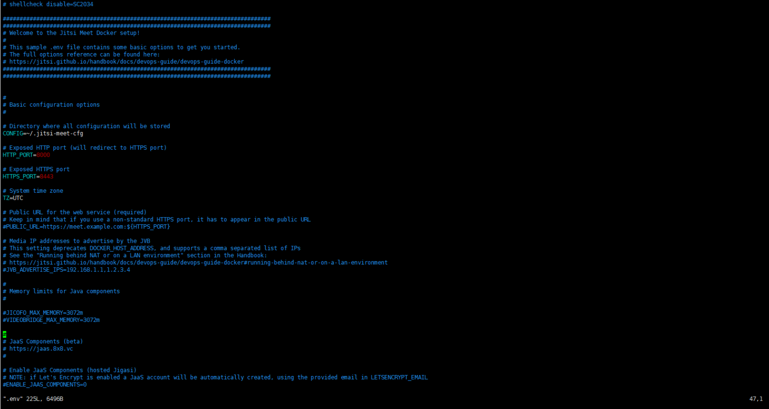 手把手教你使用Docker搭建Jitsi Meet视频会议服务器